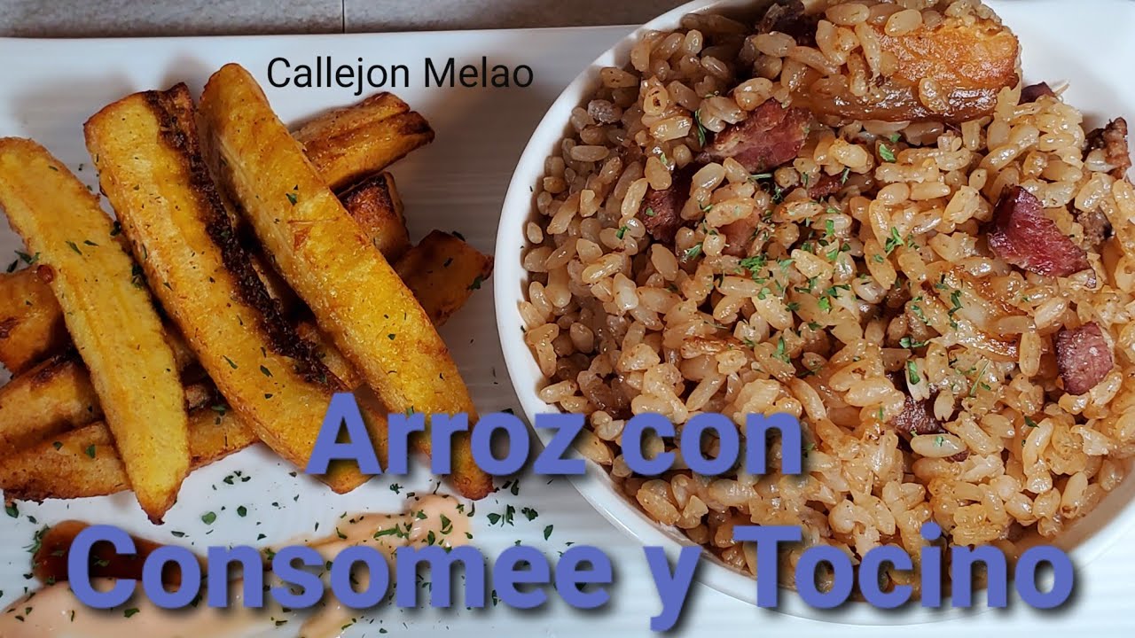 Arroz con consomme - YouTube