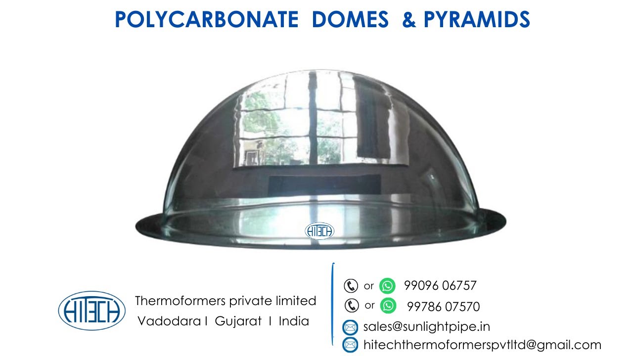 SKYDOME Polycarbonate Domes I Pyramids I Square Domes I Light Domes ...