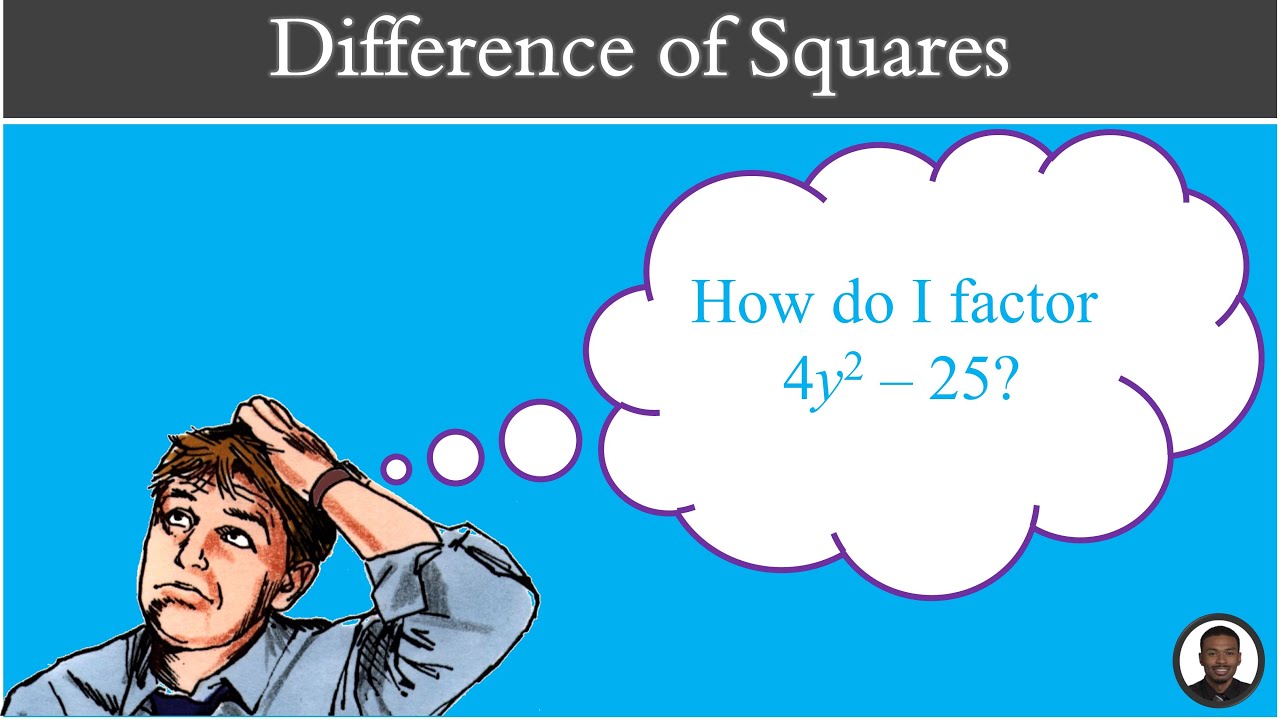 How to Factor using the Difference of Squares (Easy) - YouTube