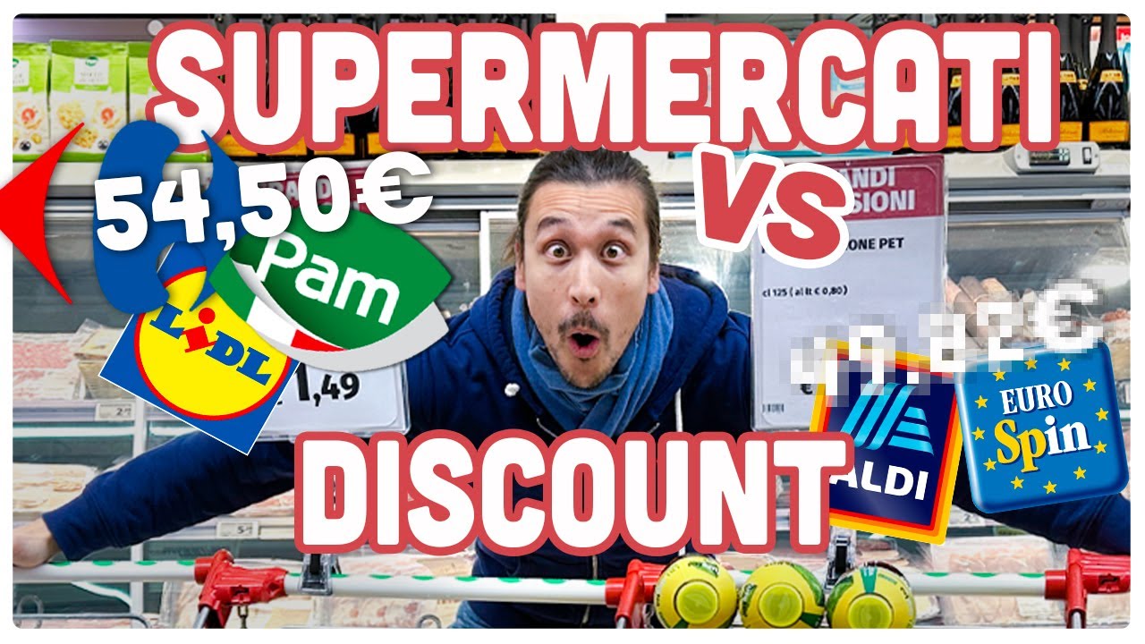 Supermercati vs discount || Battaglia di prezzi - YouTube