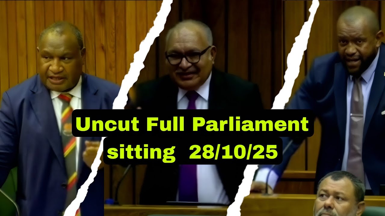 FULL SESSION: Papua New Guinea Parliament Sitting | Tuesday, October 28 ...