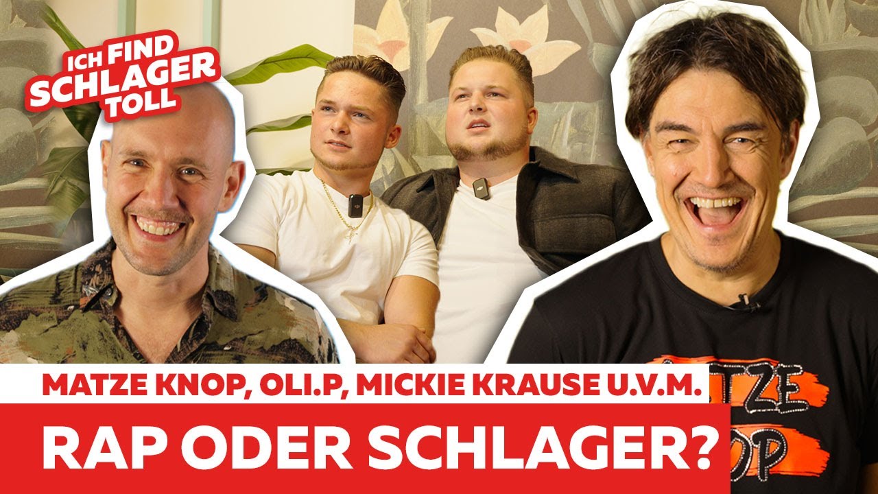 Rap oder Wrap?🧐 Seid ihr besser als unsere Stars? 😎 | Rap oder Schlager ...