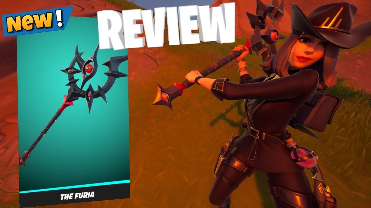 *New* "THE FURIA" Fortnite Pickaxe Gameplay & Review! - YouTube