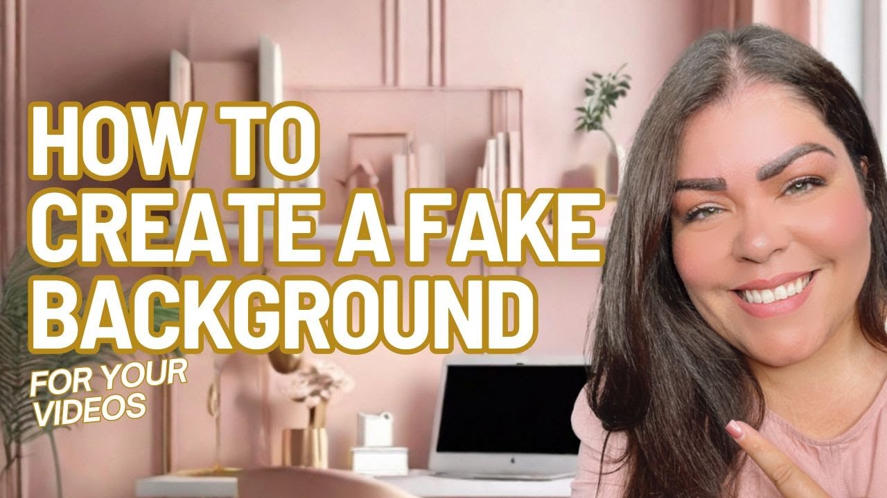 How To Make Fake YouTube Background | AI Studio Setup for YouTube ...