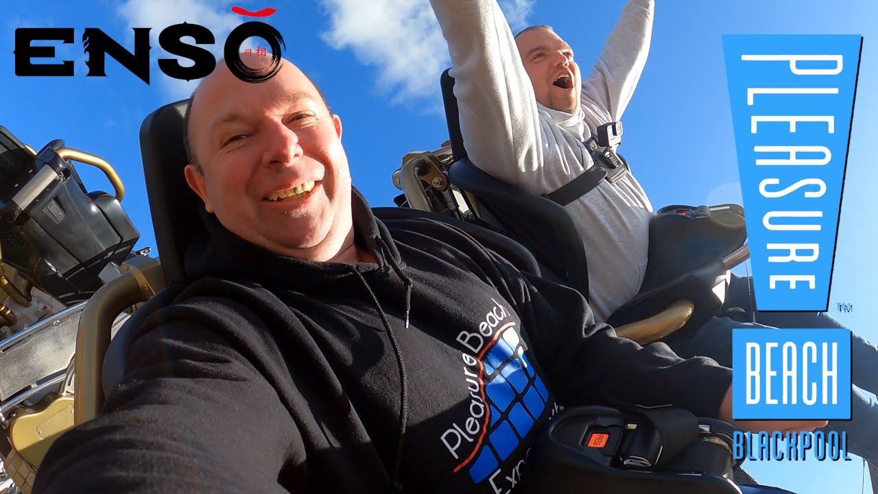 FIRST Rides On ENSO at Blackpool Pleasure Beach | On-Ride POVs ...