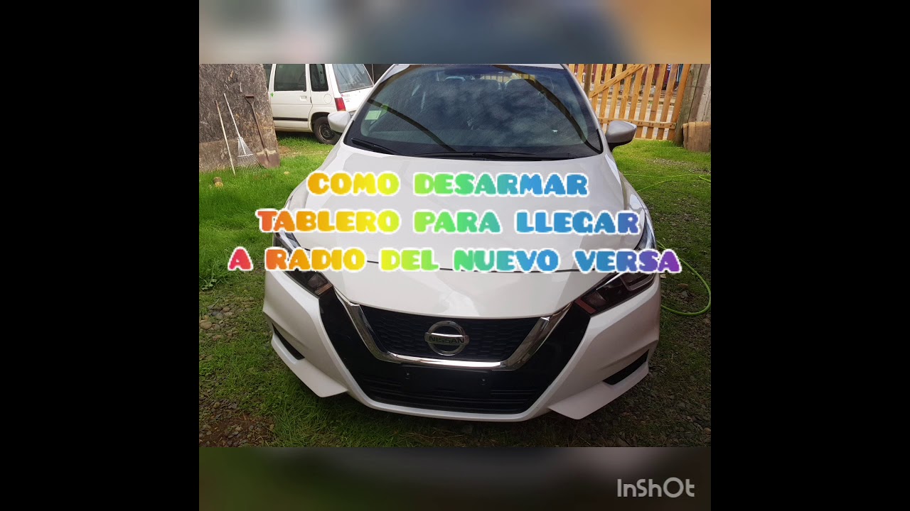 SACAR RADIO NUEVO NISSAN VERSA 2020 (FACIL) - YouTube