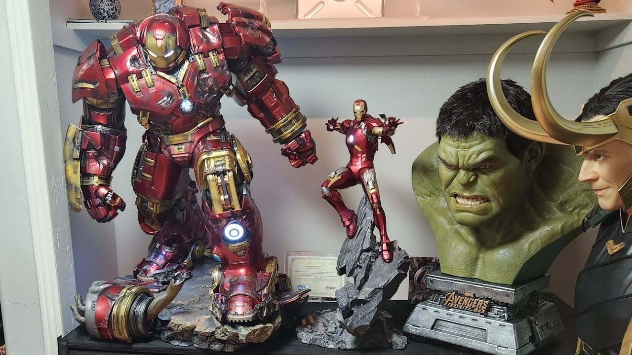 Queen Studios: Hulkbuster 1/4 Statue Review - YouTube