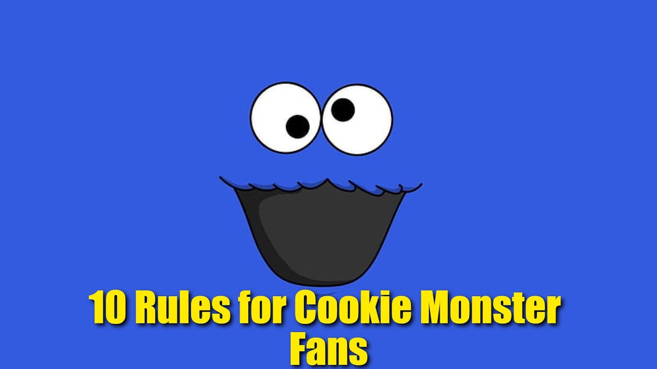 Cookie Monster Yoda - 10 Rules for Cookie Monster Fans - YouTube