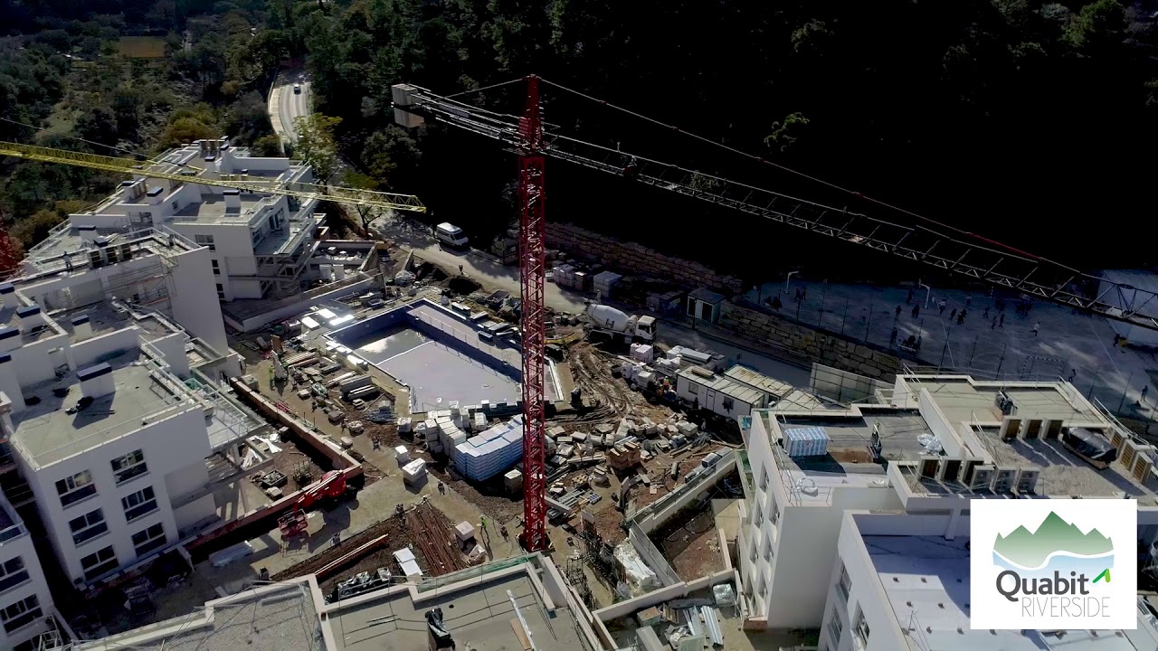 Riverside's construction progress 1st video December 2019 - YouTube