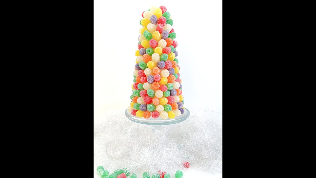 How to Make a Gumdrop Tree - YouTube