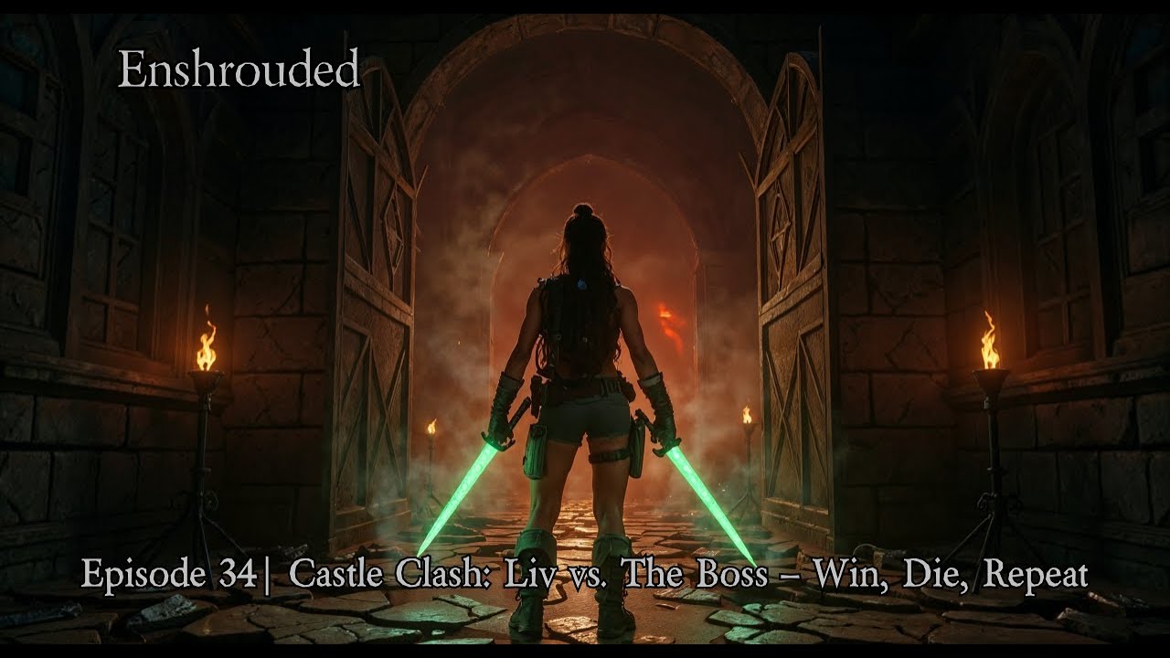 Enshrouded Ep. 34 | Castle Clash: Liv vs. The Boss – Win, Die, Repeat - YouTube