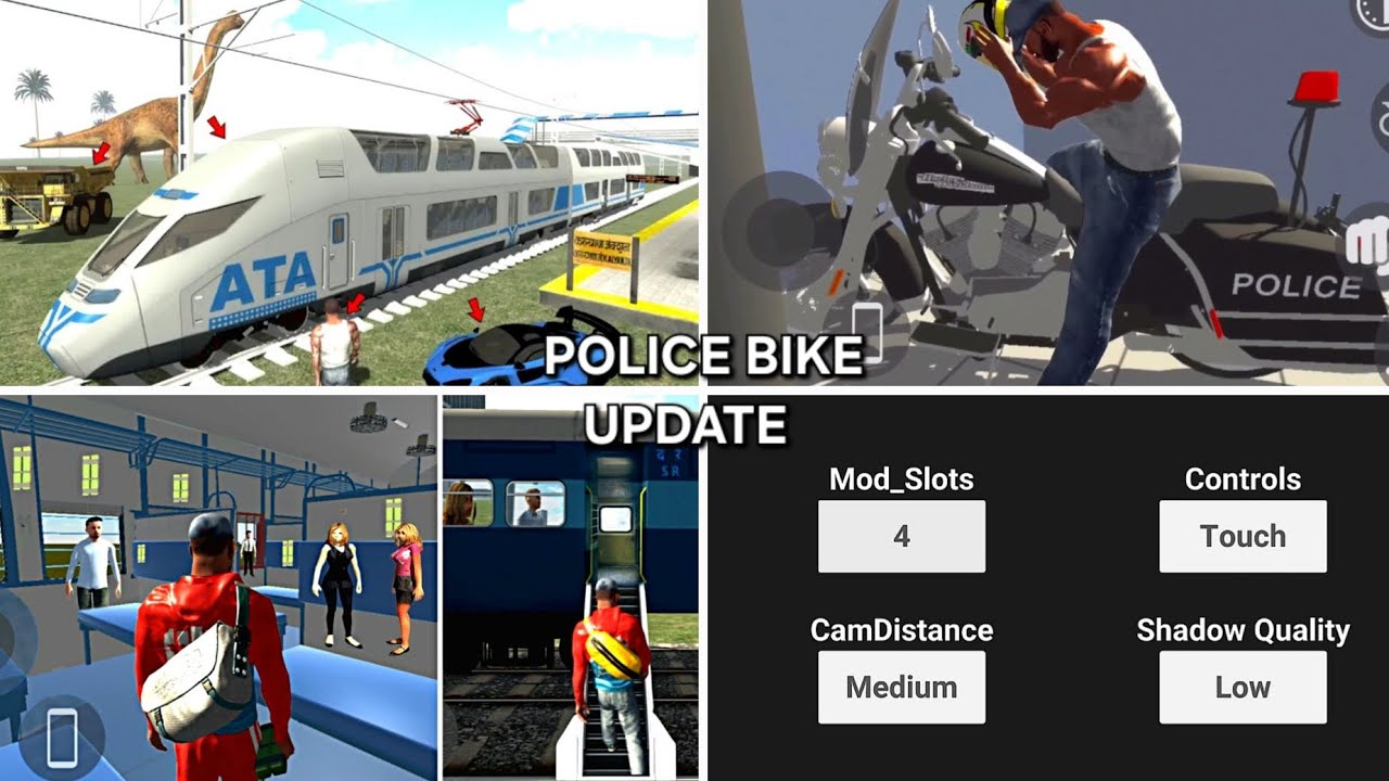 How To Get New Train And PoliceBike Cheats Code In Indian Bikes Driving 3d | New Update | Plugin ...
