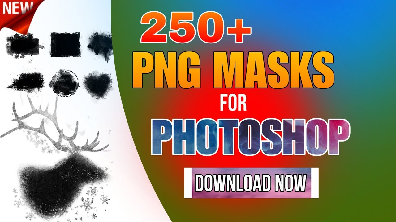 Png masks for photoshop. new watercolor clipping masks free download ...
