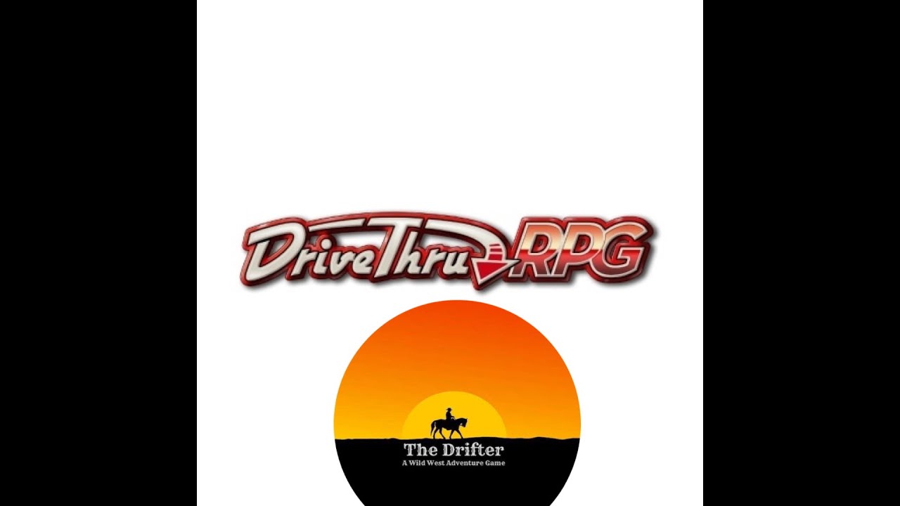 Drivethrurpg unboxing (The Drifter) - YouTube