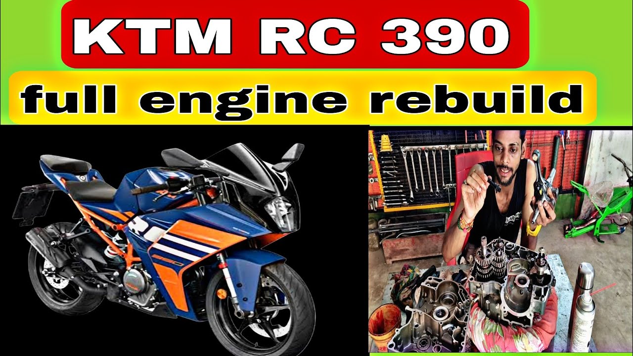 ktm 390 engine rebuild full details. how to set ktm 390 engine at home ...