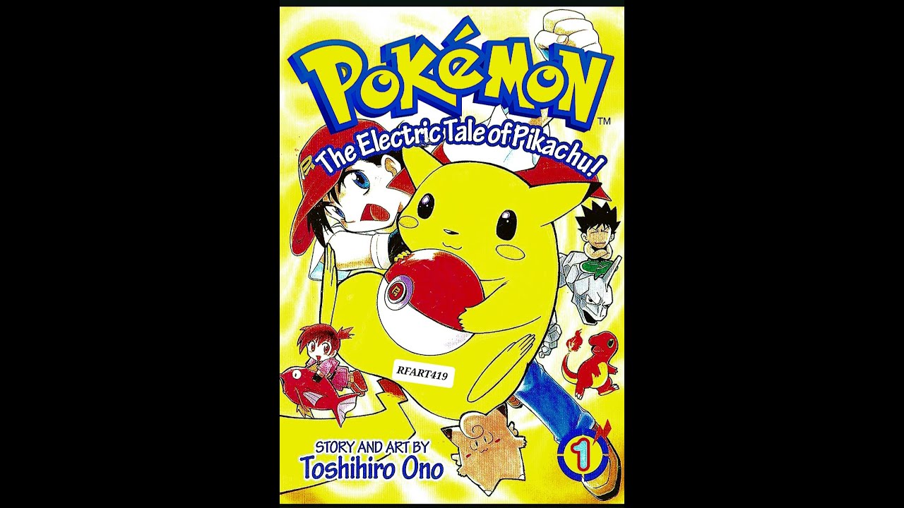 11-10-2024 - Pokemon: The Electric Tale of Pikachu Manga Series ...