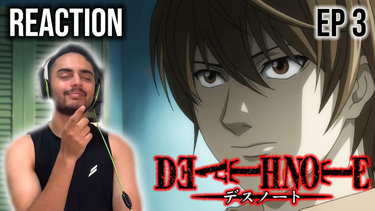 FIRST TIME WATCHING DEATH NOTE - Episode 3 "Dealings" Reaction and ...