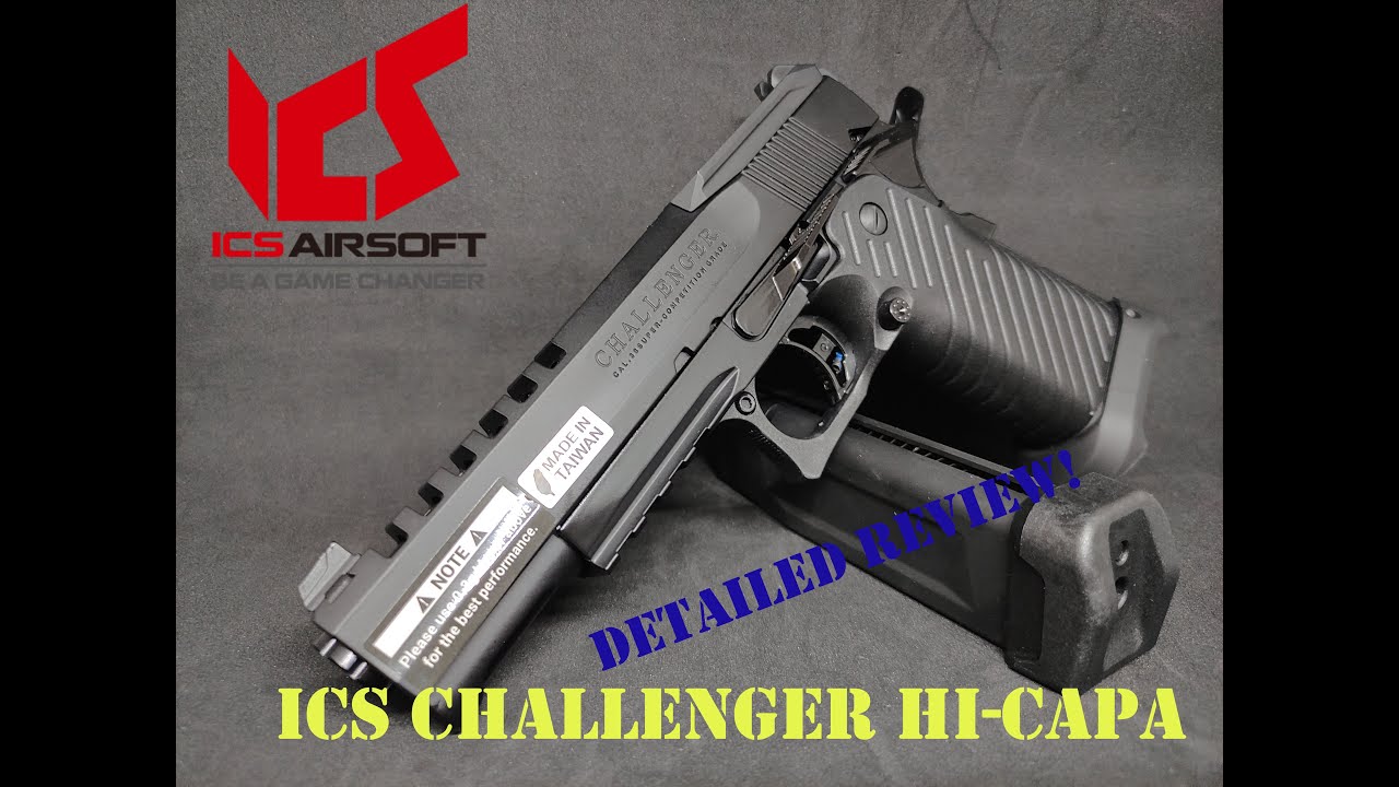 ICS Challenger Hi Capa - The game changer! say bye bye TM Capas! - YouTube