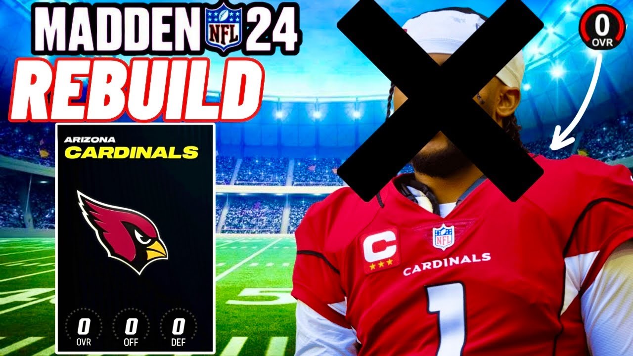THE ZERO OVERALL REBUILD CHALLENGE in Madden 24 (ITS IMPOSSIBLE) - YouTube