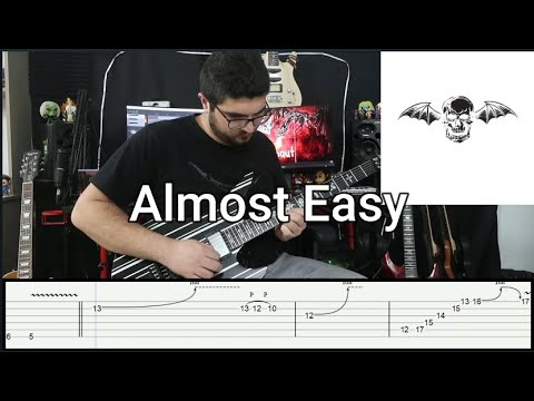 Avenged Sevenfold | Almost Easy | Guitar Solo + Tabs - YouTube