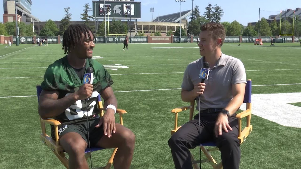 Michigan State wide receiver Montorie Foster Jr. talks about the team's ...