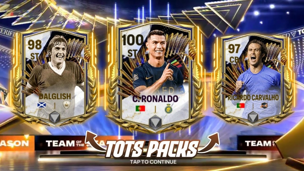 LUCKIEST TOTS PACKS OPENING! Fc mobile - YouTube
