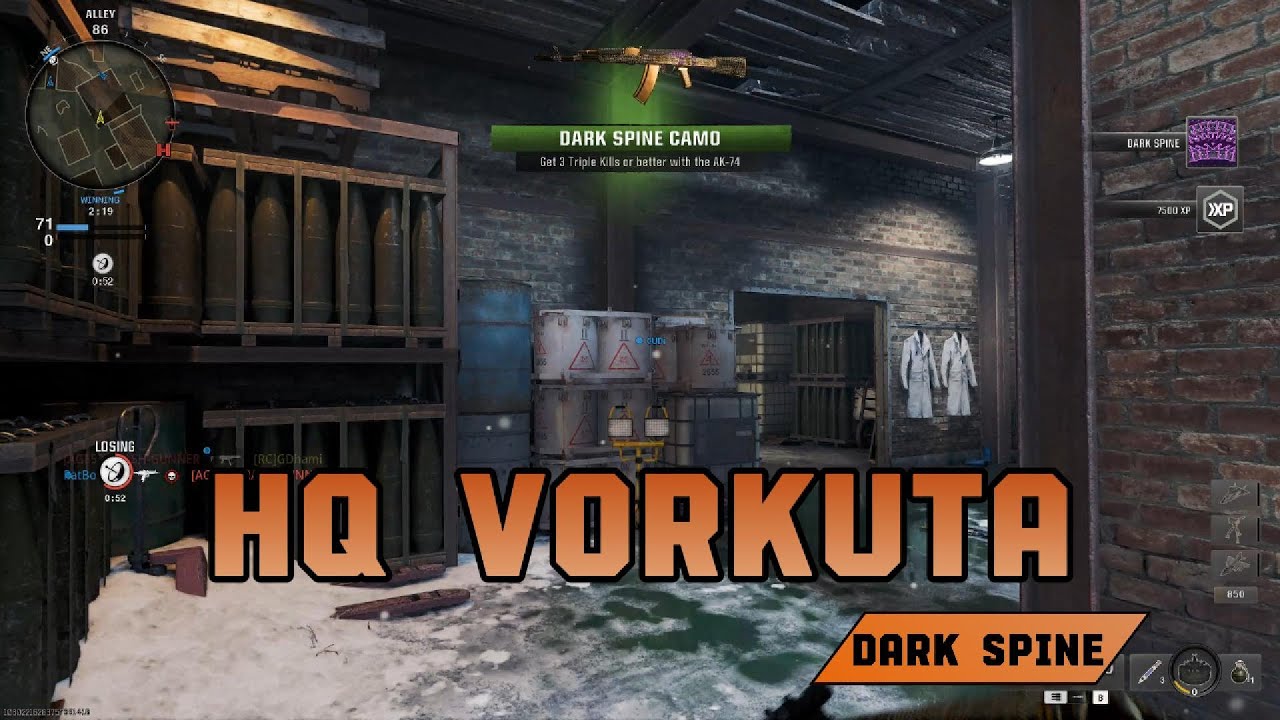 VORKUTA HEADQUARTERS - BLACK OPS 6 MULTIPLAYER (No Commentary) - YouTube