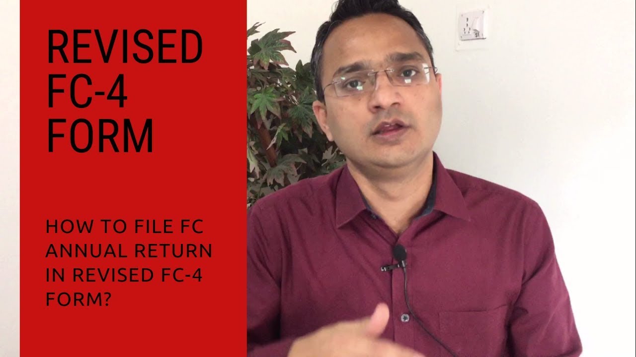 Revised Format - How to file FC 4 Annual Return? - YouTube
