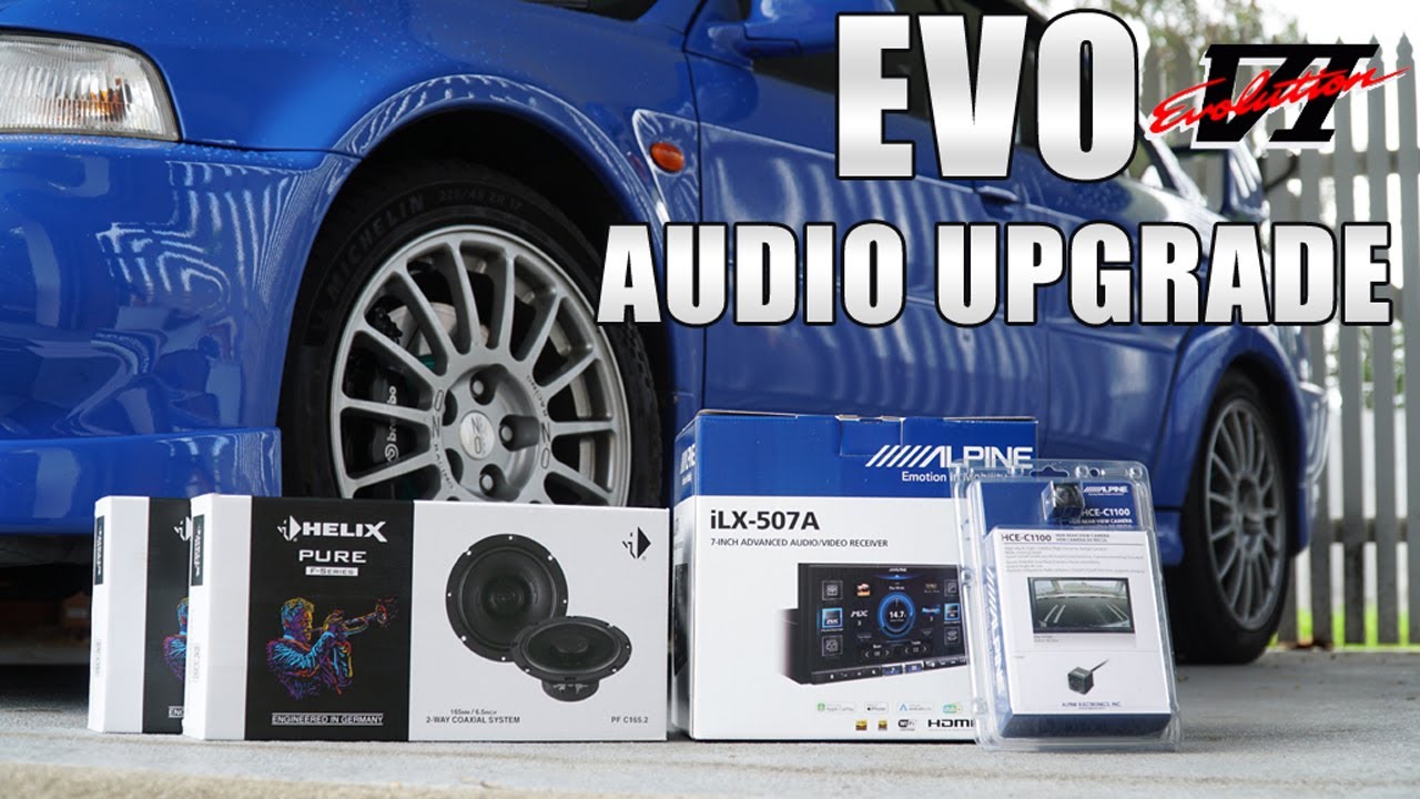 Super Rare Mitsubishi Evo 6, Alpine And Helix Audio Upgrade!! - YouTube