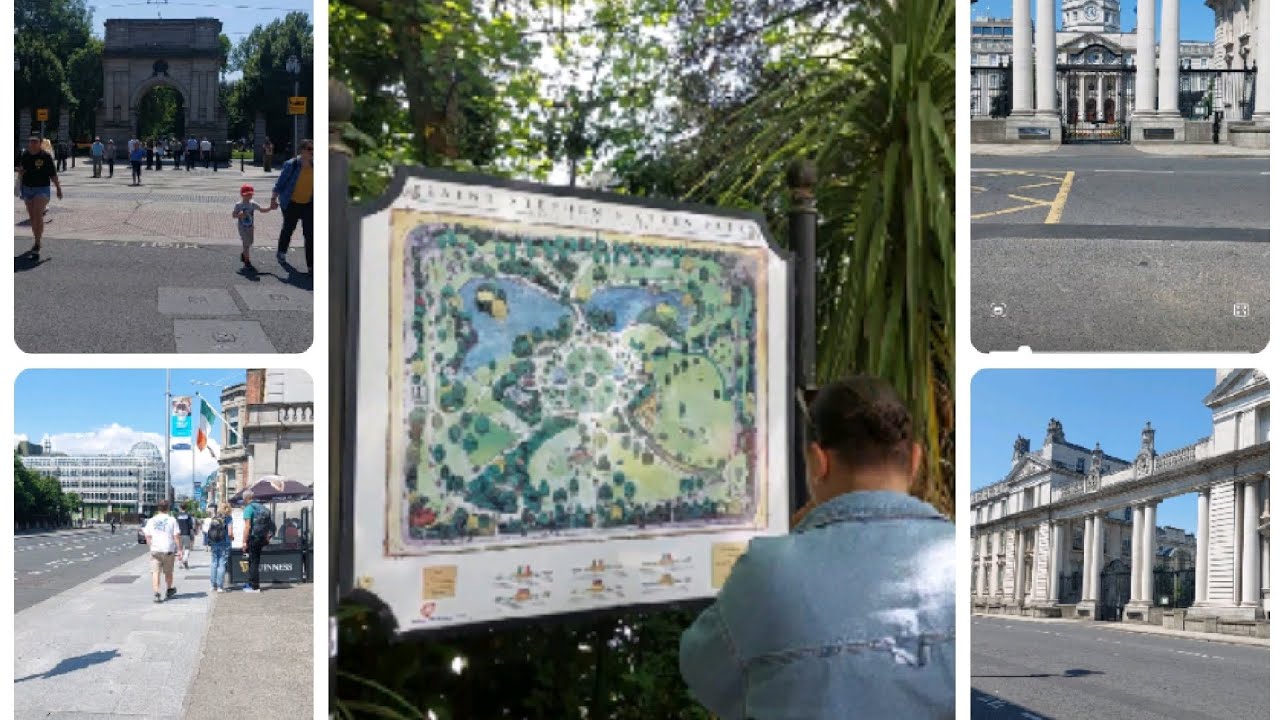 "Part 1 of 7 series Exploring Dublin's Vibrant Streets on a Sunny ...