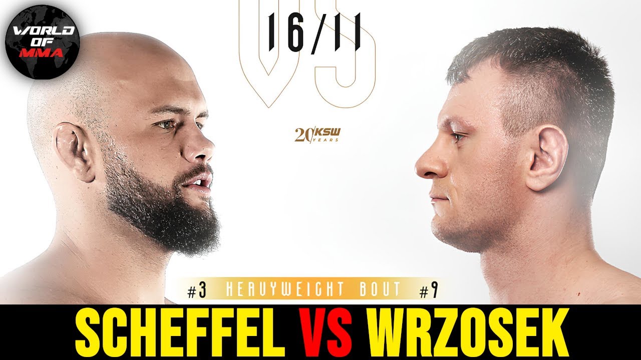 WRZOSEK vs SCHEFFEL za PUDZIANA na KSW 100! - YouTube