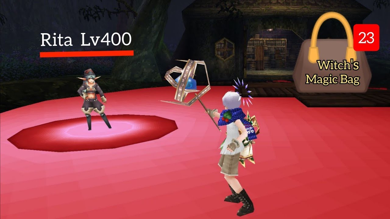 Iruna Online : Fight Rita Level 400 & Unboxing Witch's Magic Bag (White ...