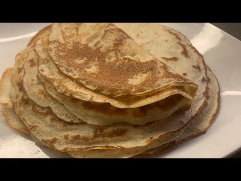 how to make tasty malawax / lahoh / somali crepe / somali pancake ...