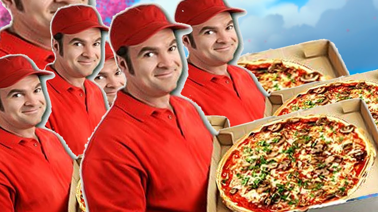 when your pizza arrives in the middle of an Overwatch game - YouTube