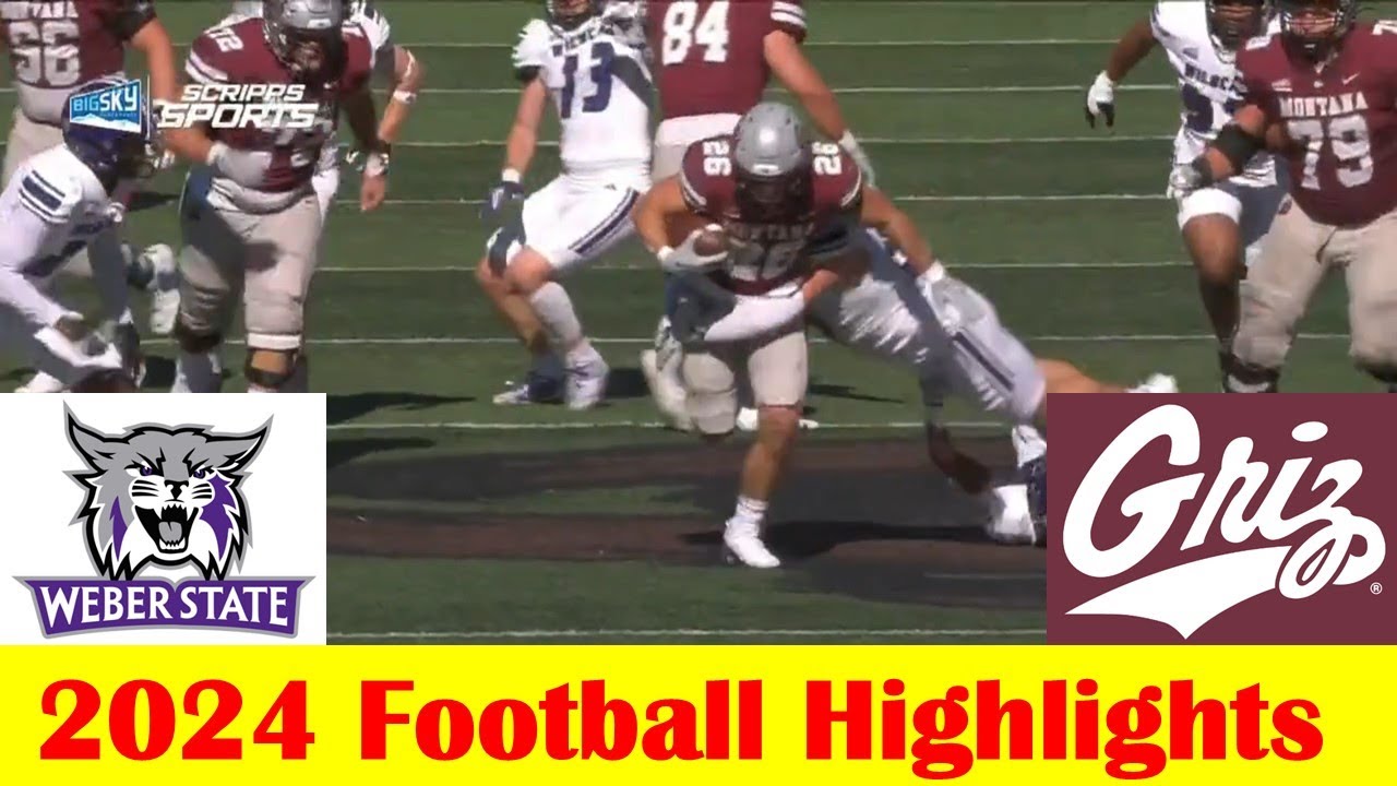 Weber State vs Montana Football Game Highlights 10 5 2024 - YouTube