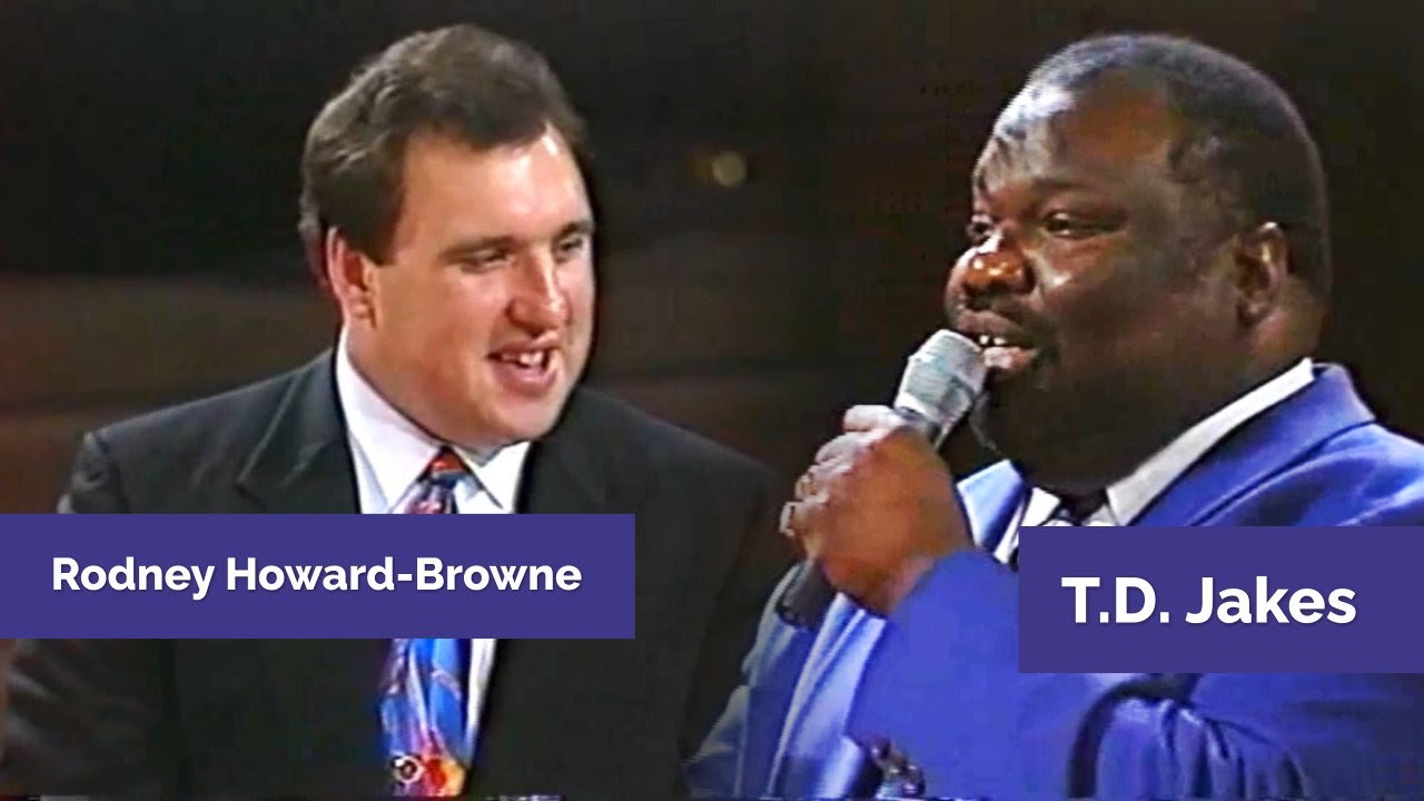T.D. Jakes & Rodney Howard-Browne - Holy Spirit Revival - YouTube