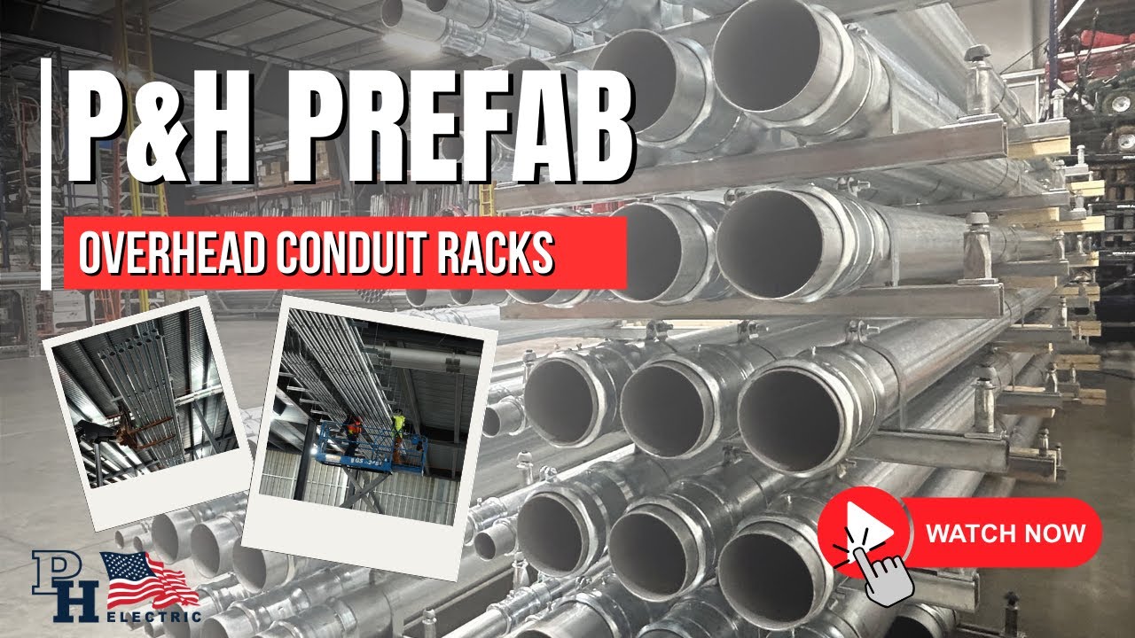 PH Electric Overhead Conduit Rack Prefab - YouTube