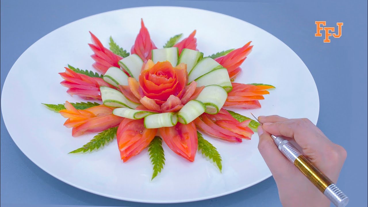 Art In Veggie Arrangements For Beautiful Food Cooking Hacks & Ideas ...