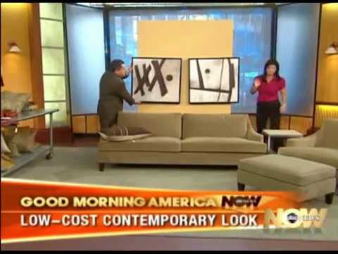 Good Morning America - Living Room Makeover - YouTube
