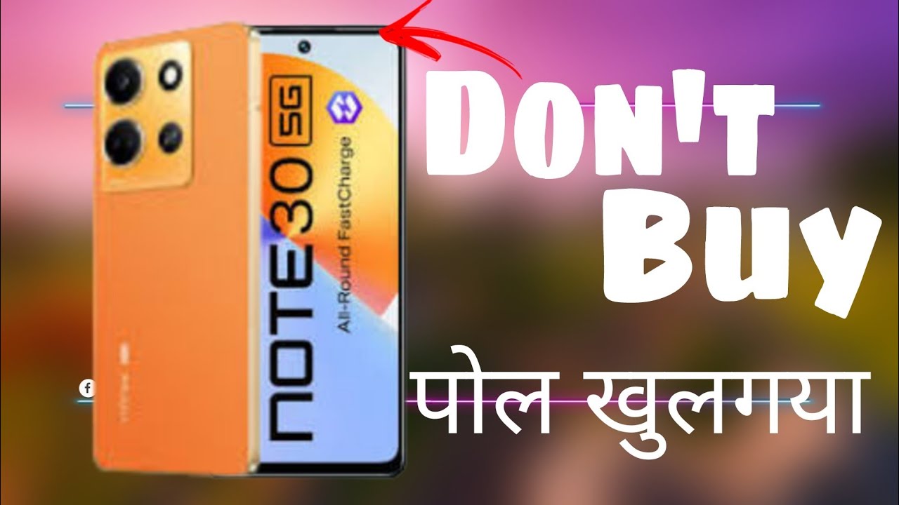 infinix note 30 5g /14k me 108mp camera + Ip rating - YouTube