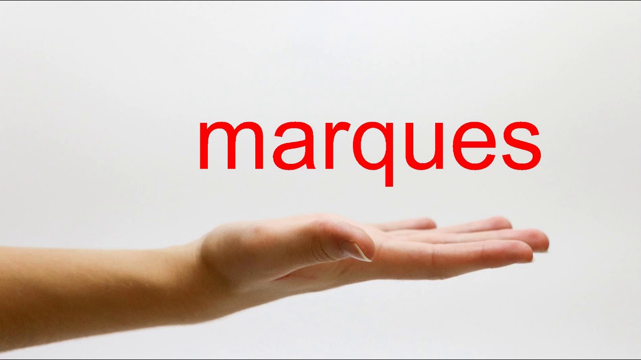How to Pronounce marques - American English - YouTube