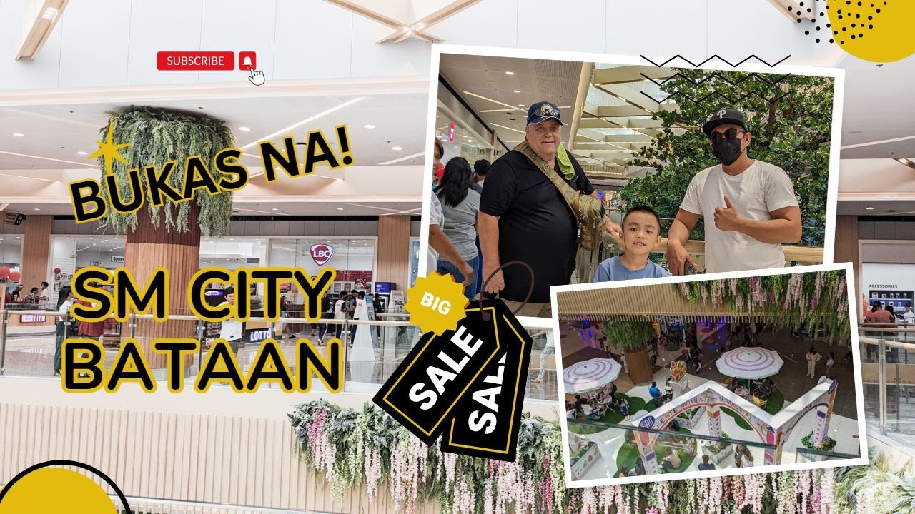 The Newly Open SM City Supermalls Bataan 2023 - Tour inside SM City ...