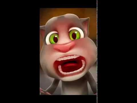 Talking Tom Eats the Entire Food - YouTube