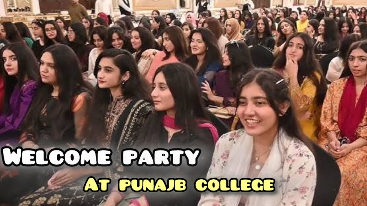 Welcome Party At PGC Gujranwala♥️ | Singing Performance On Stage 😍 ...