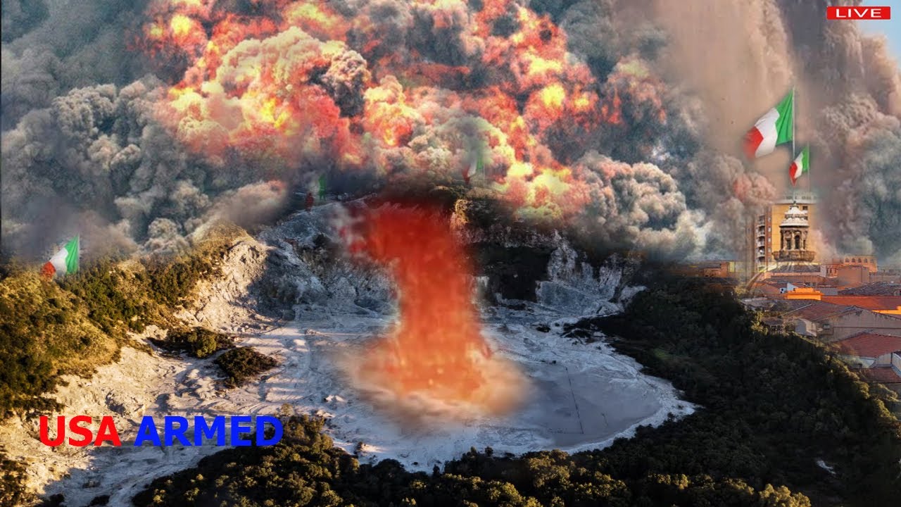 quake now in Italy: Ground conti to crack and deform' Campi flegrei ...