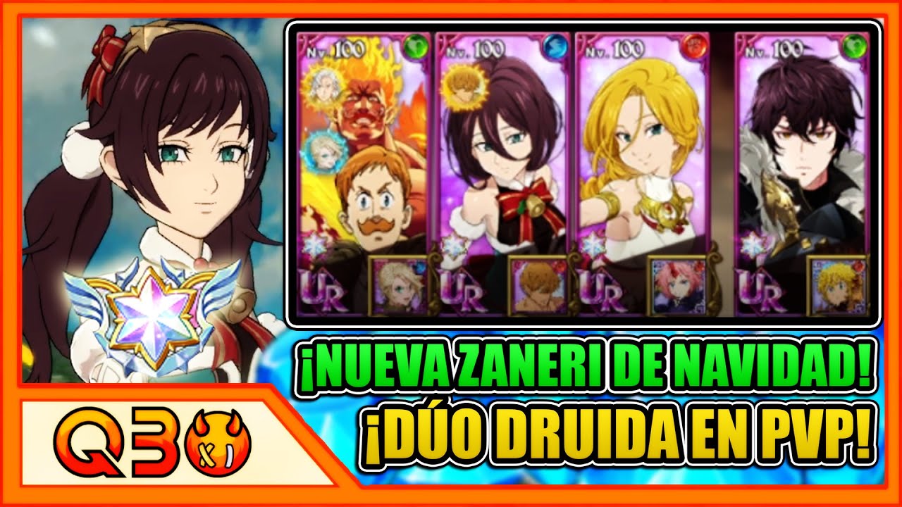 ¡YA ERA HORA! ¡UNA NUEVA ZANERI VIENE A APOYAR A HUMANOS EN PVP! | 7DS ...