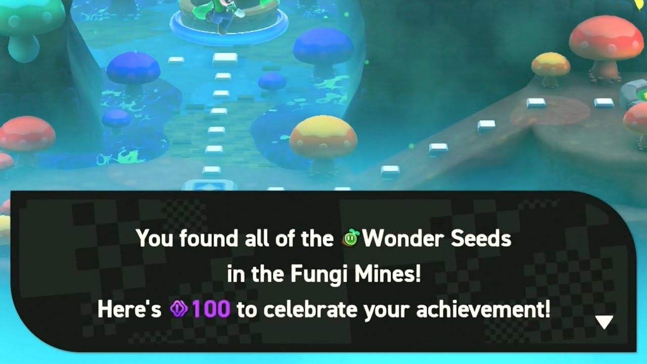 Super Mario Bros. Wonder - World 5: Fungi Mines | All Levels & 21 ...