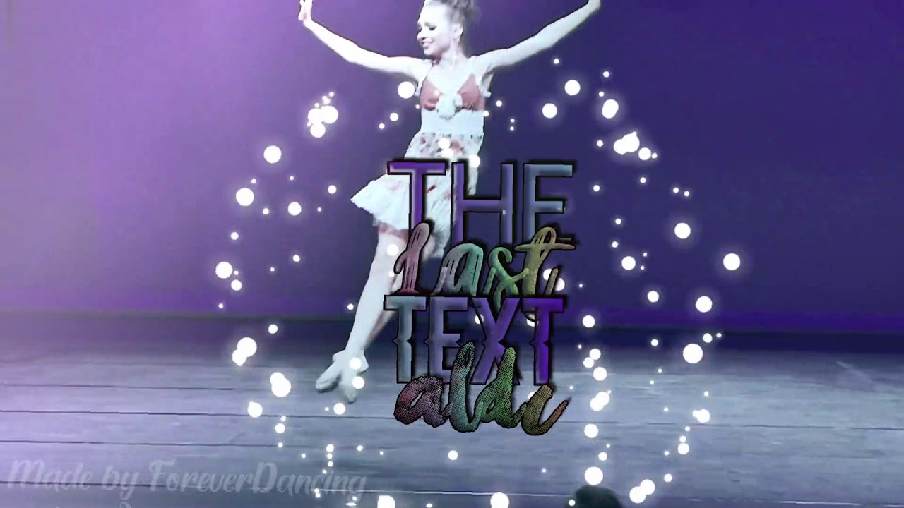 outro for the last text aldc *FOREVERDANCING* - YouTube