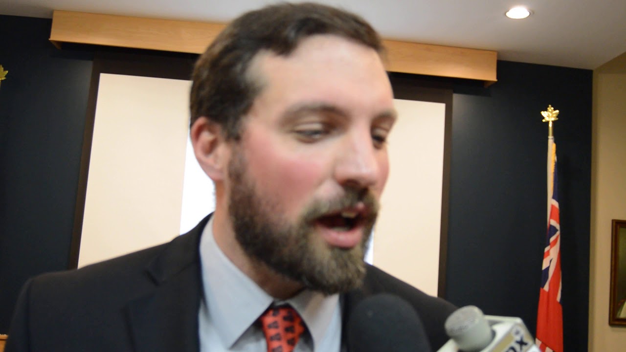 Saugeen Shores Mayor Luke Charbonneau October 28 2019 - YouTube