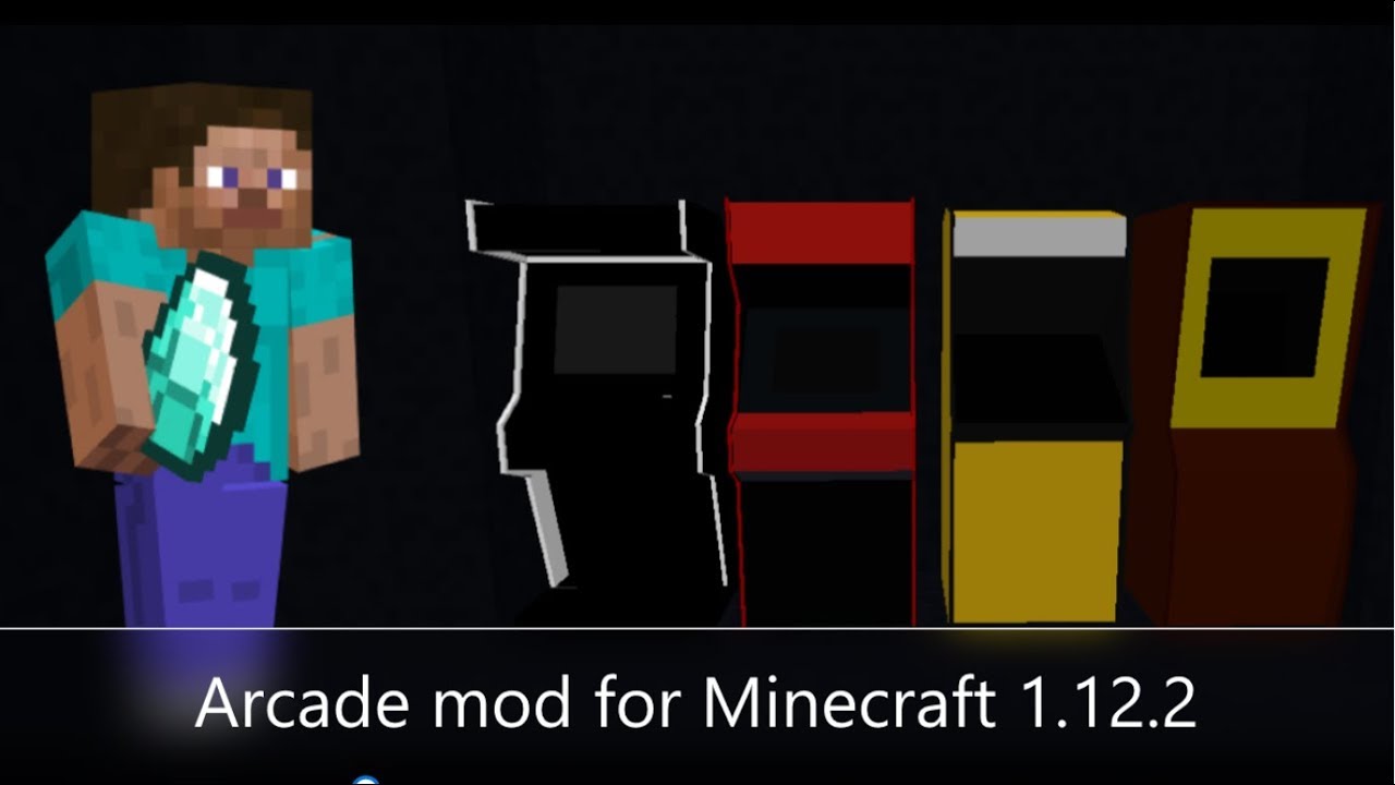 Minecraft Arcade Mod Review - YouTube